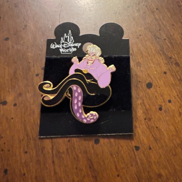 Disney | Other | Walt Disney World Ursula From The Little Mermaid Pin ...